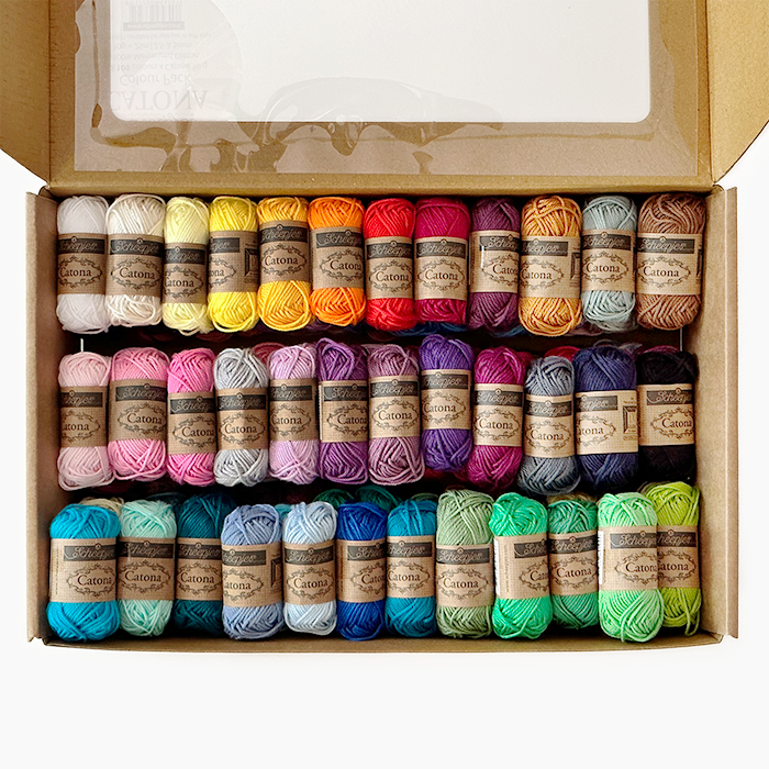 Catona Yarn Color Pack | The Yarnery