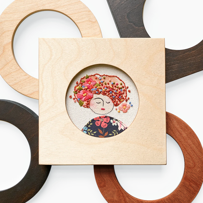 Embroidery Hoop Frame | Modern Hoopla – The Yarnery