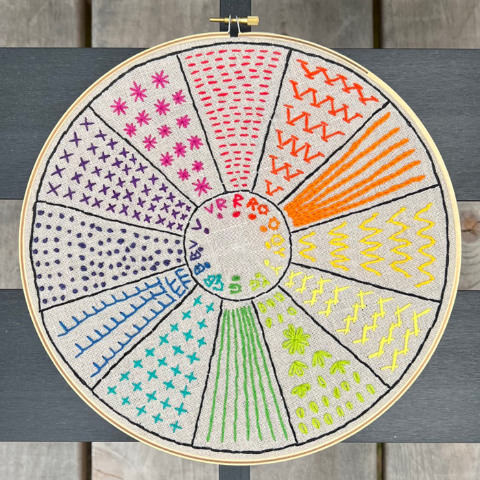 Color Theory & Embroidery Workshop – The Yarnery