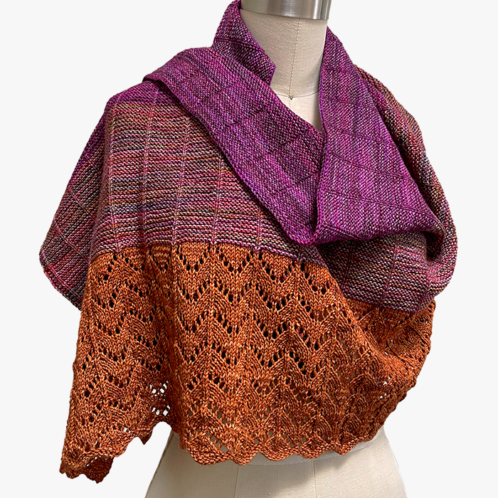Solheim Stole Kit – The Yarnery